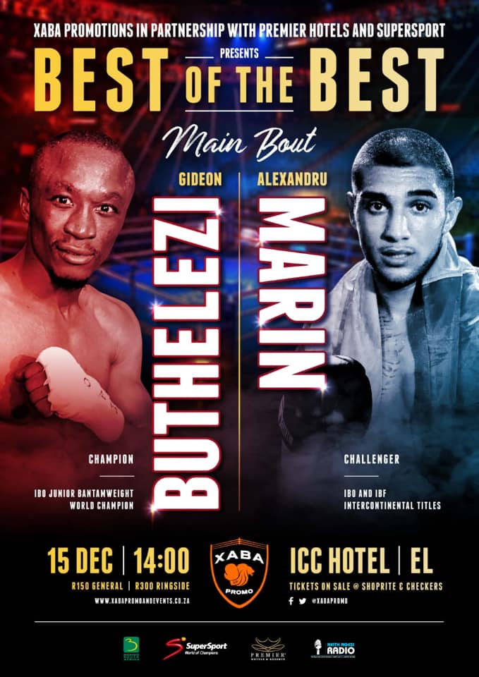 Alexandru Marin – Gideon Buthelezi pe 15 decembrie în Africa de Sud ...